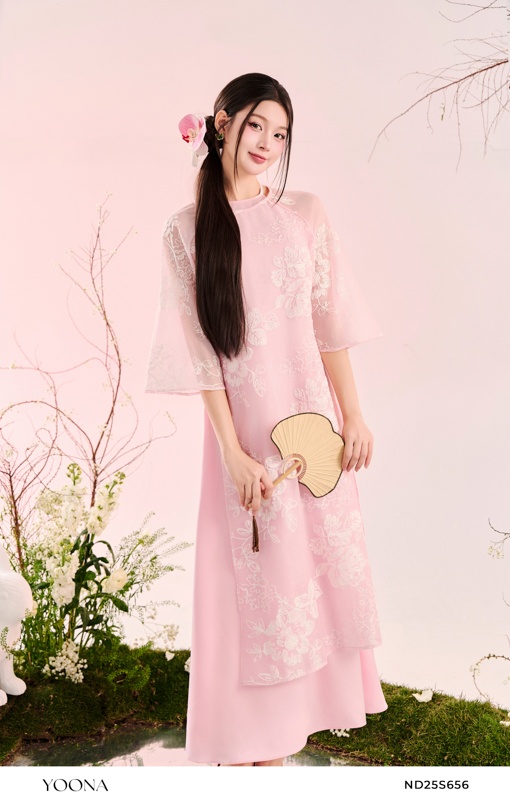 Ao dai - Spring Collection SPC002 - Aufluer tailor Vietnam