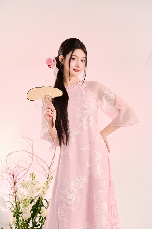 Ao dai - Spring Collection SPC002 - Aufluer tailor Vietnam